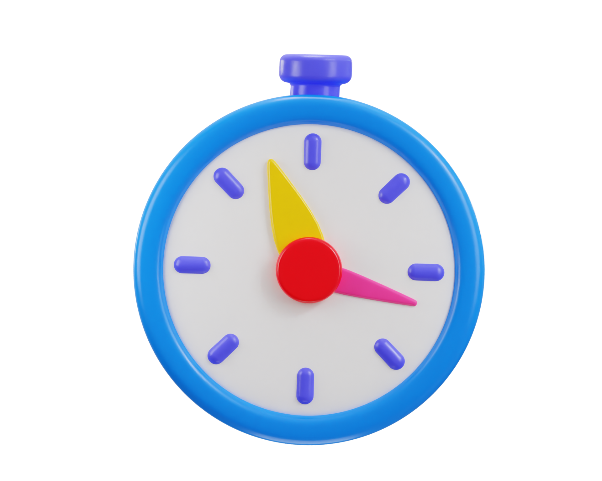 3d Stopwatch Timer Icon 39660979 Png