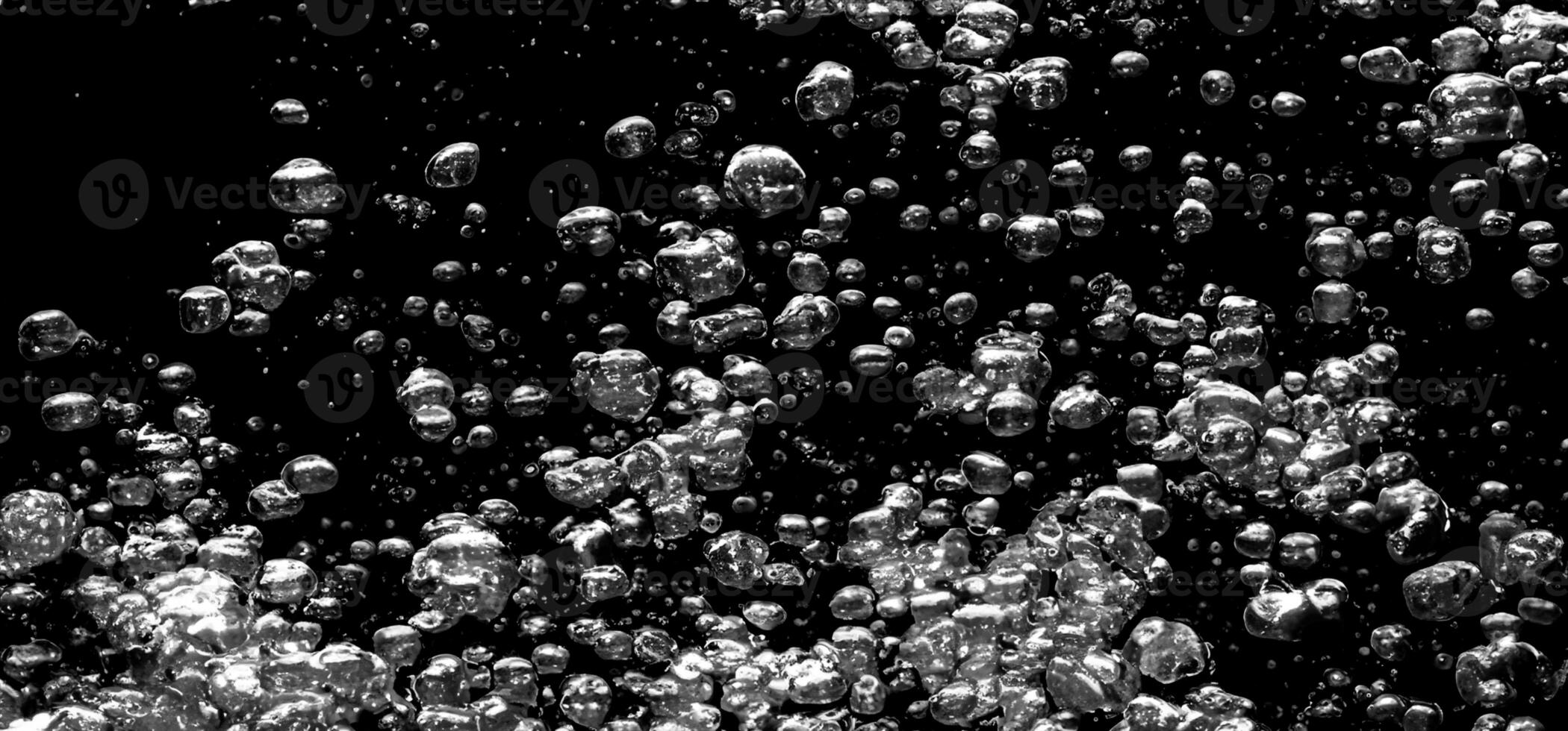 Soda water bubbles splashing underwater against black background. 39663589 Stock Photo at Vecteezy