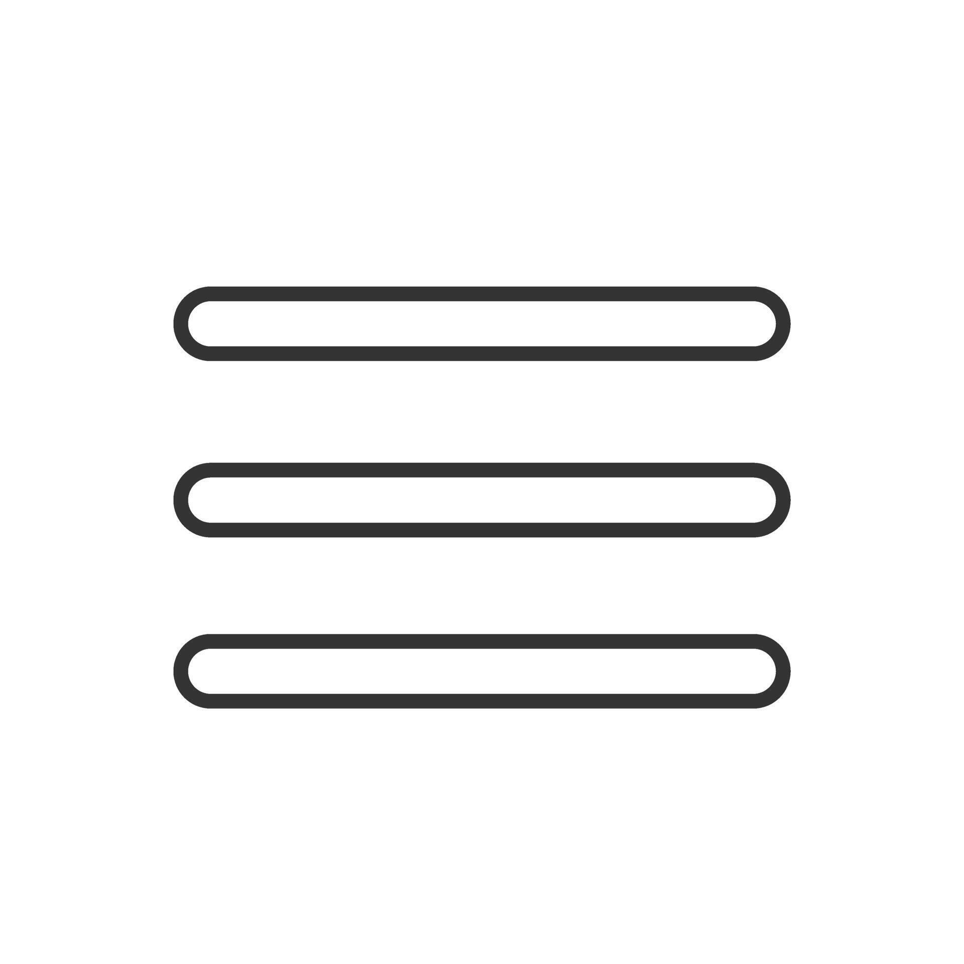 Website navigation hamburger menu icons set. Flat website menu icons ...