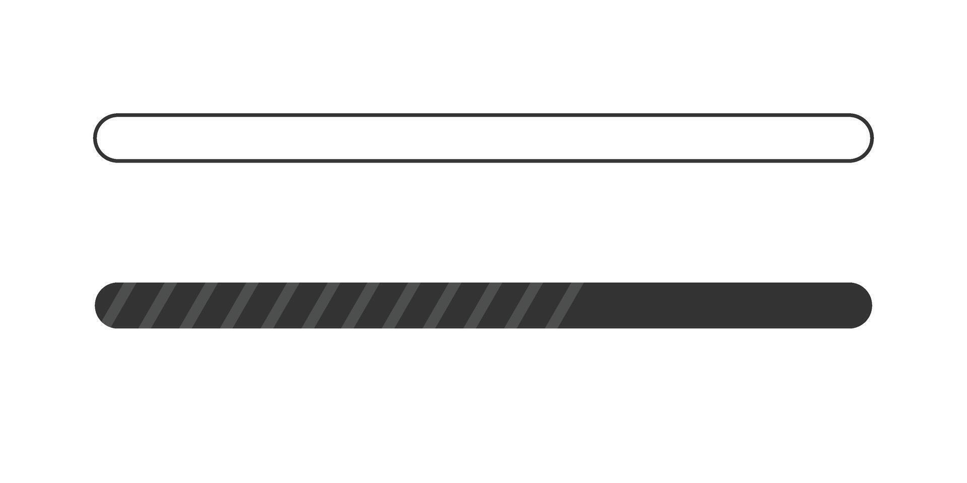 Vector Loading Icons Loading Bar Progress Icon Download Progress Collection Loading Status