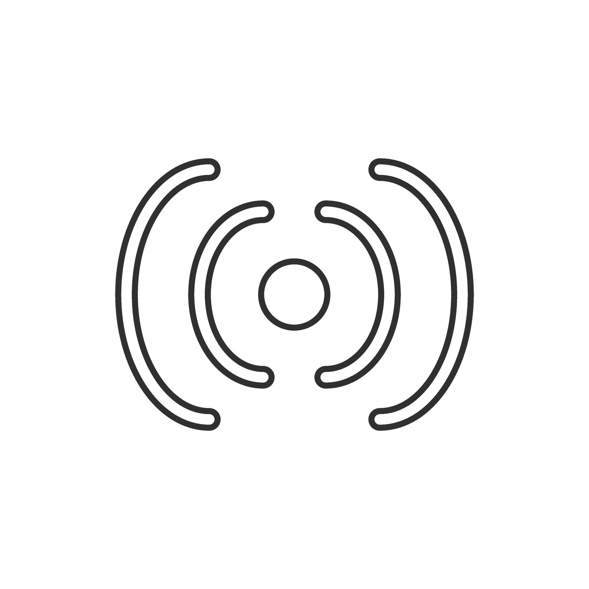 Network Signal Icon Outline Vector Illustration Design 39663977 Vector