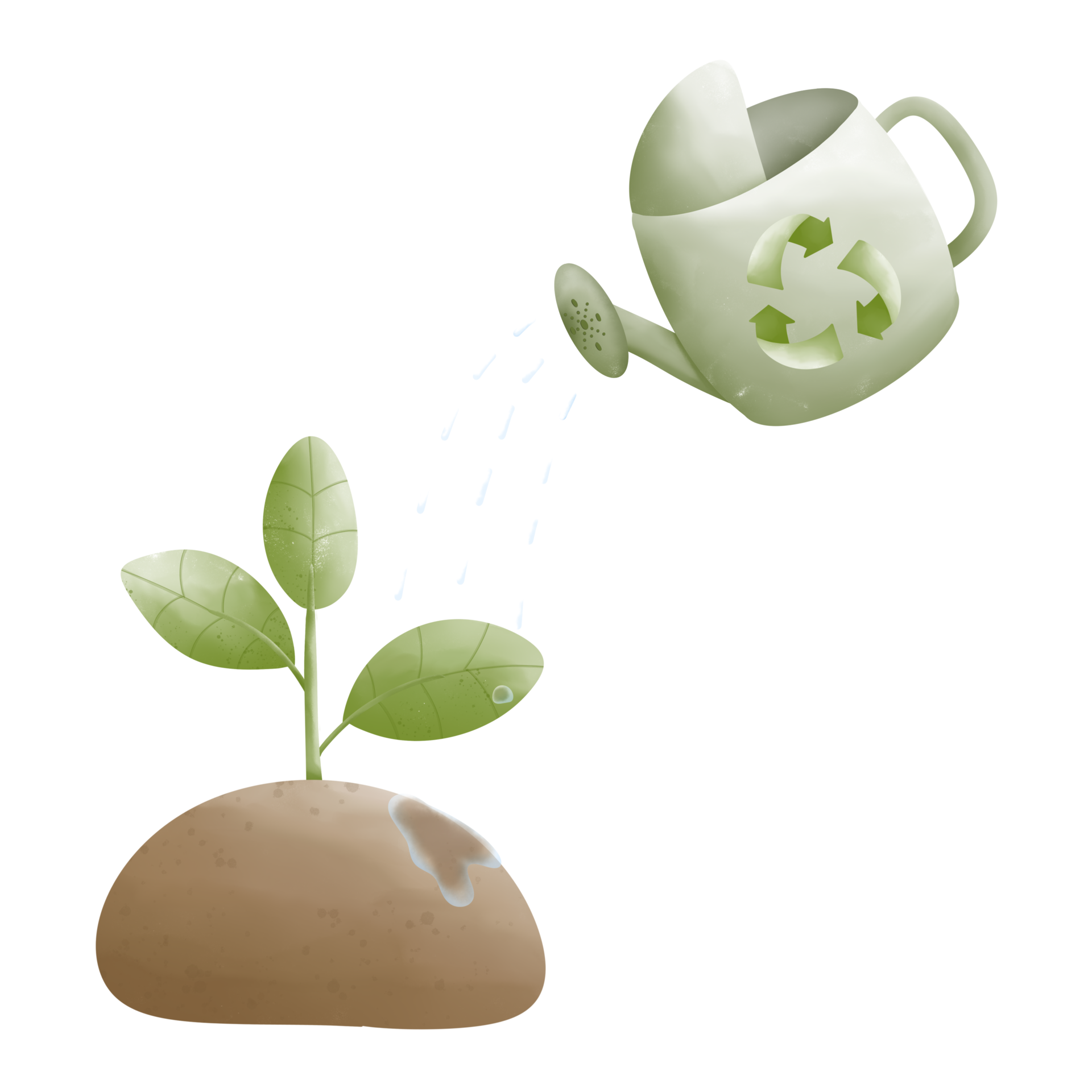 Regar Las Plantas 39667202 Png