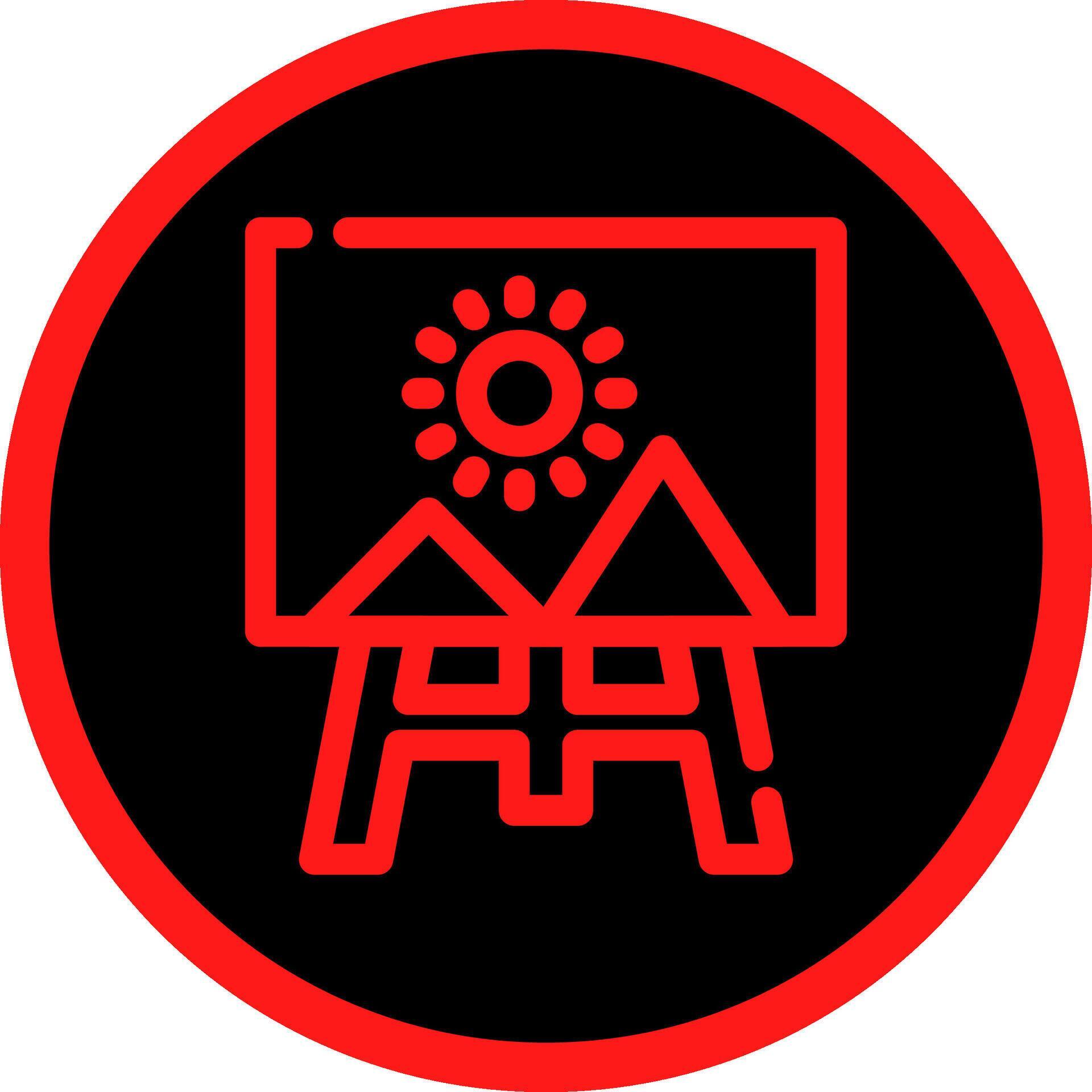 Line Red Gradient Circle Design 39783424 Vector Art at Vecteezy