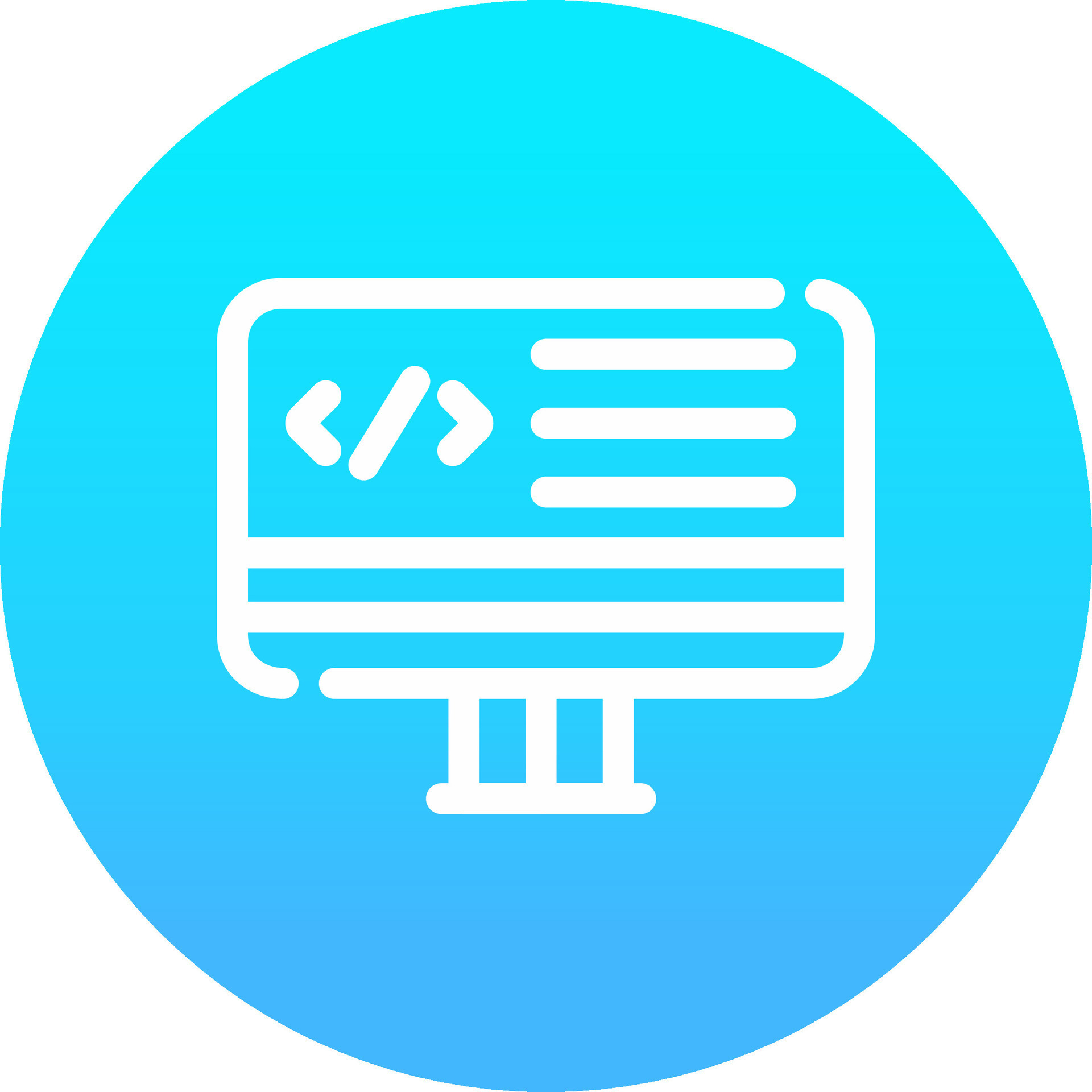 Web Programming Creative Icon Design 39791226 Vector Art at Vecteezy