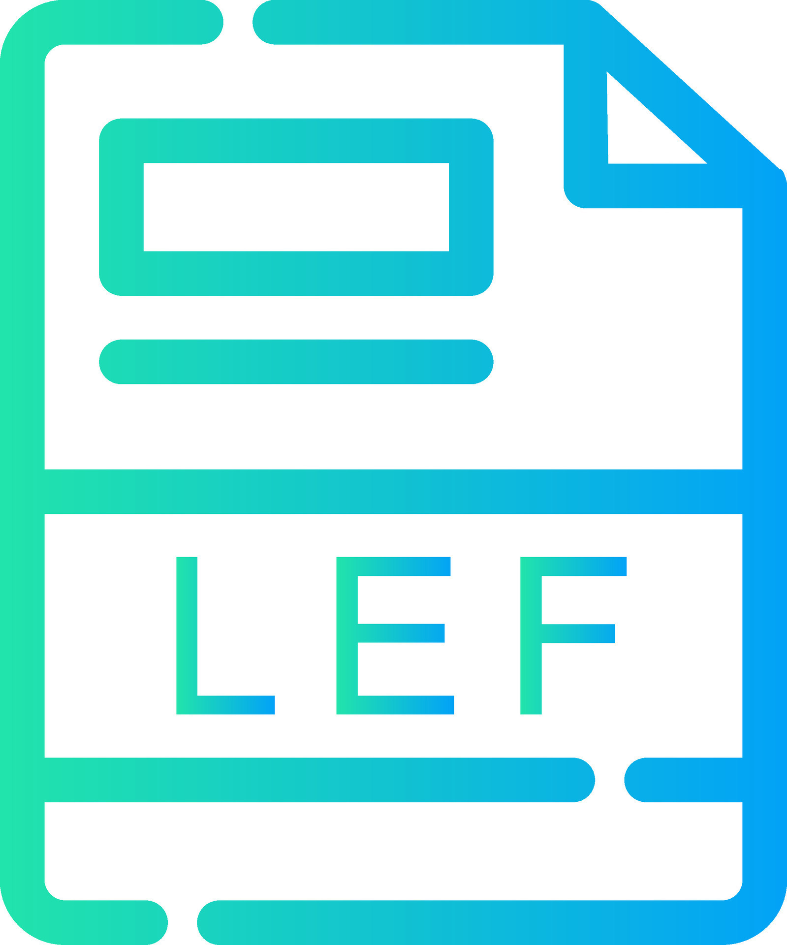 Lef Creative Icon Design 39792326 Vector Art At Vecteezy
