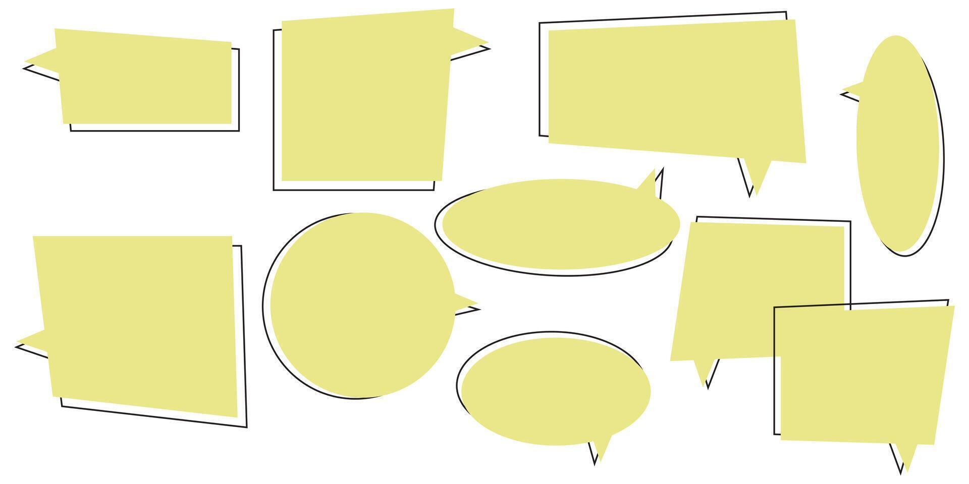 Quote frames speech bubbles. 39834963 Vector Art at Vecteezy