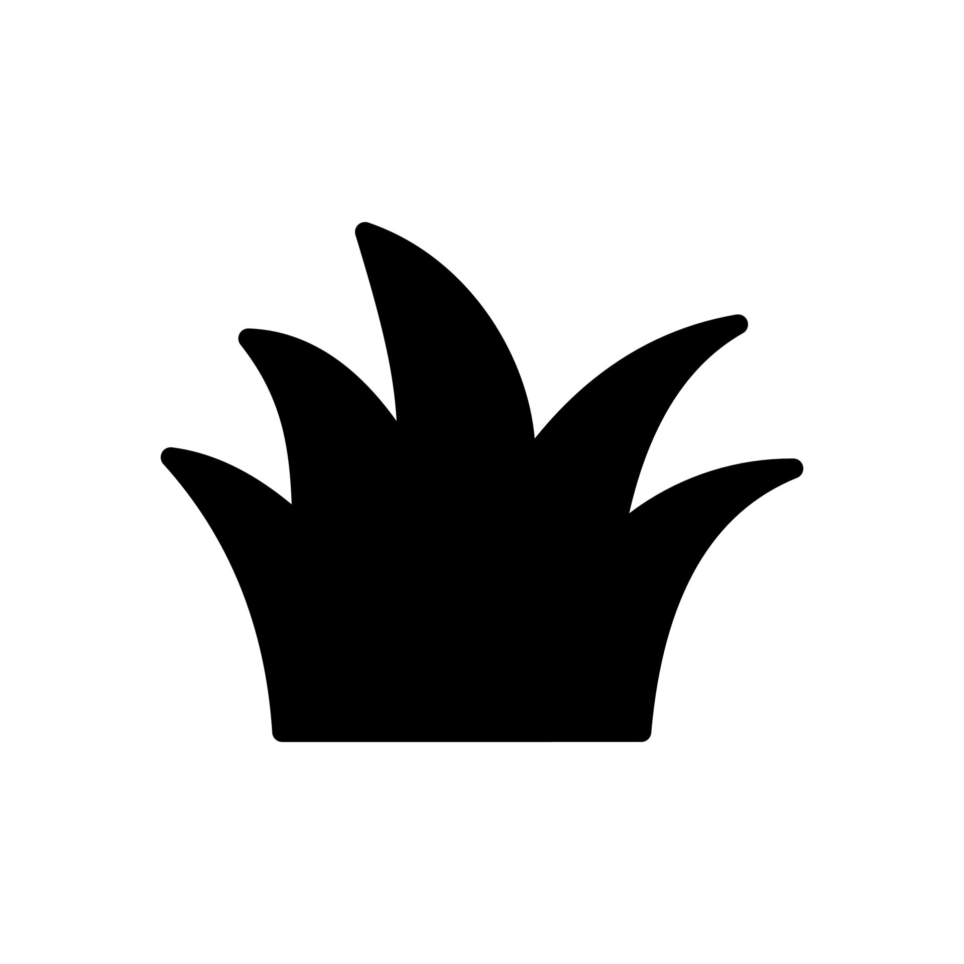 grass icon symbol vector template collection 39836009 Vector Art at ...