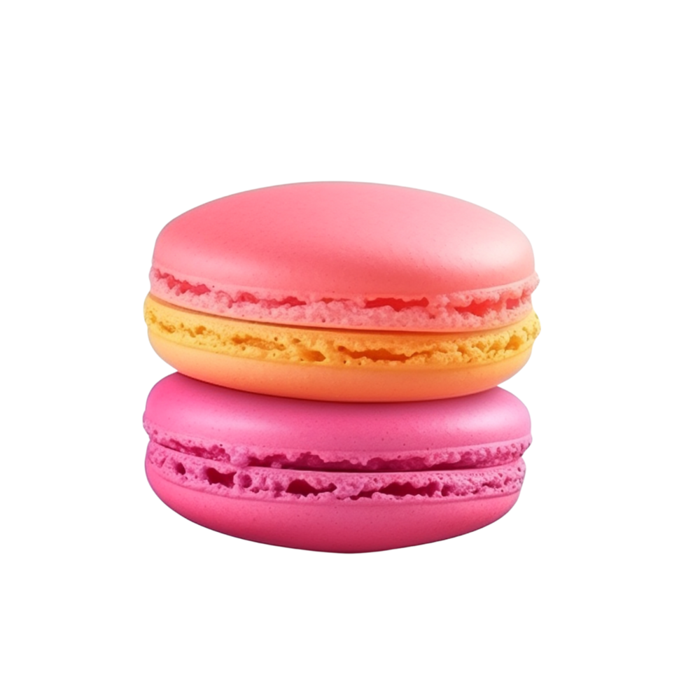Ai Generated Macaroon Clip Art 39851845 Png