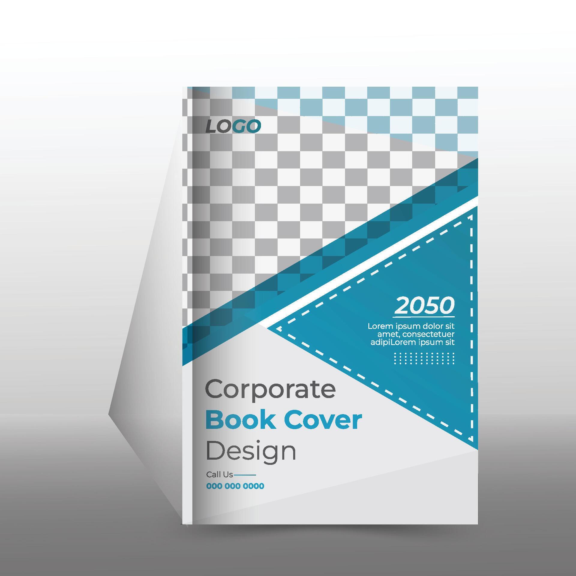 collection of modern graphic design book cover layout template with ...