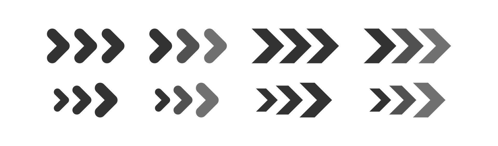 Arrow Right Icon Direction Pointer Symbol Navigation Cursor Forward
