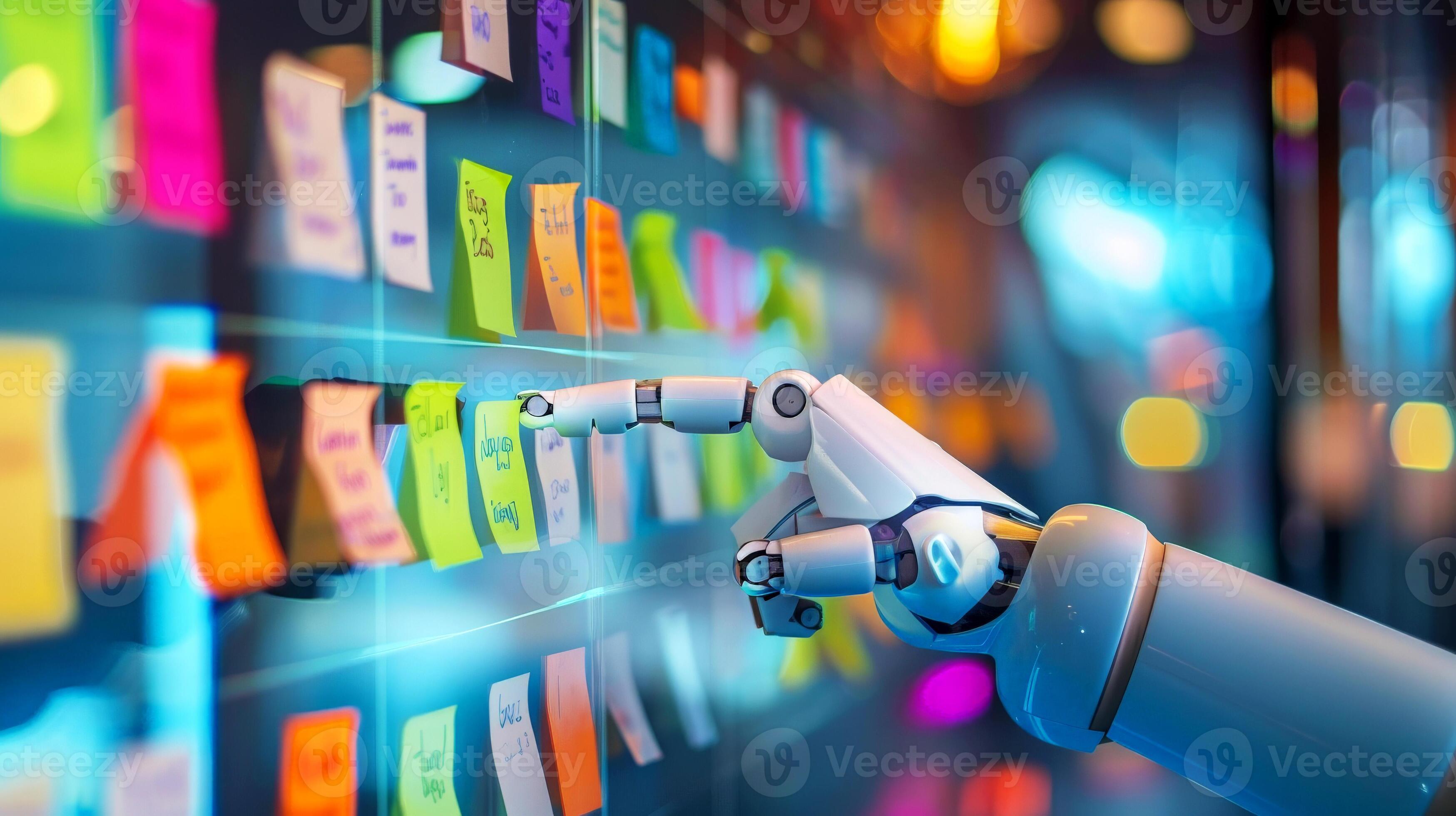 AI generated Agile software development scrum methodology boards ...