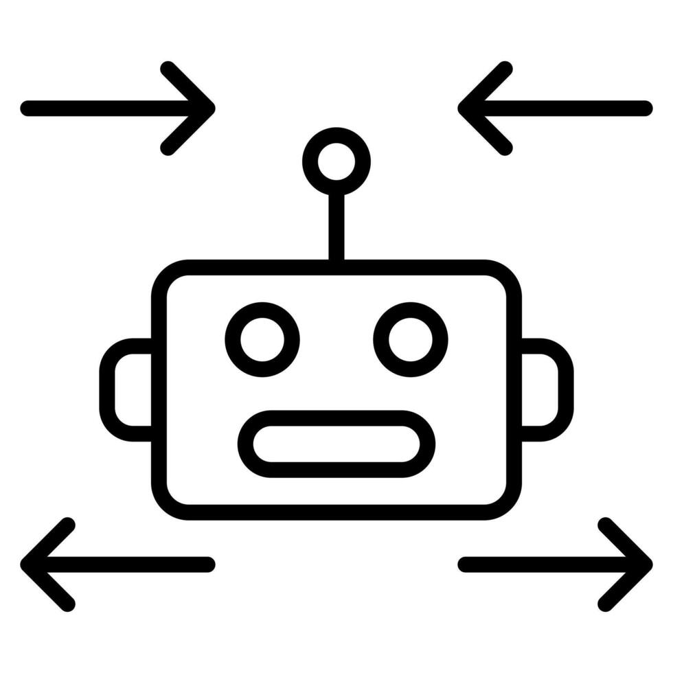 Response Bot icon line vector illustration 39885203 Vector Art at Vecteezy Response Bot icon line vector illustration 39885203 Vector Art at Vecteezy