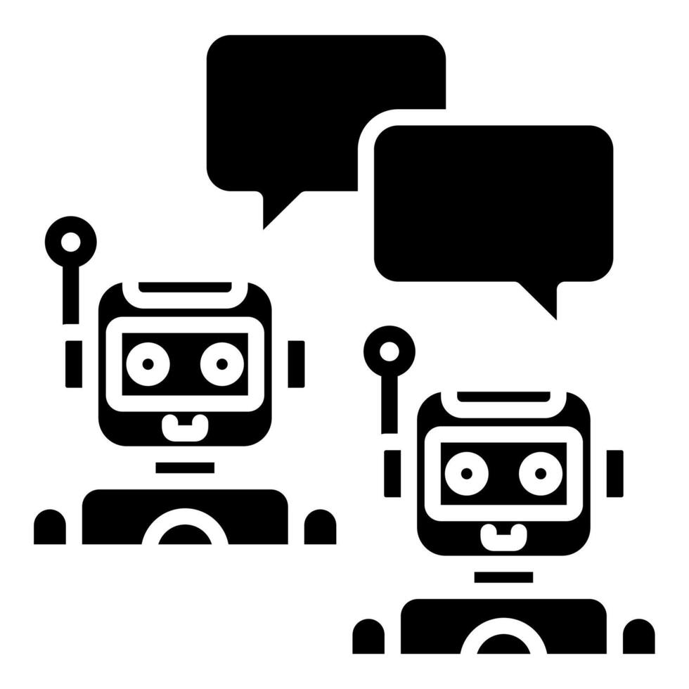 Conversation Bot icon line vector illustration 39885289 Vector Art at ... Conversation Bot icon line vector illustration 39885289 Vector Art at ...