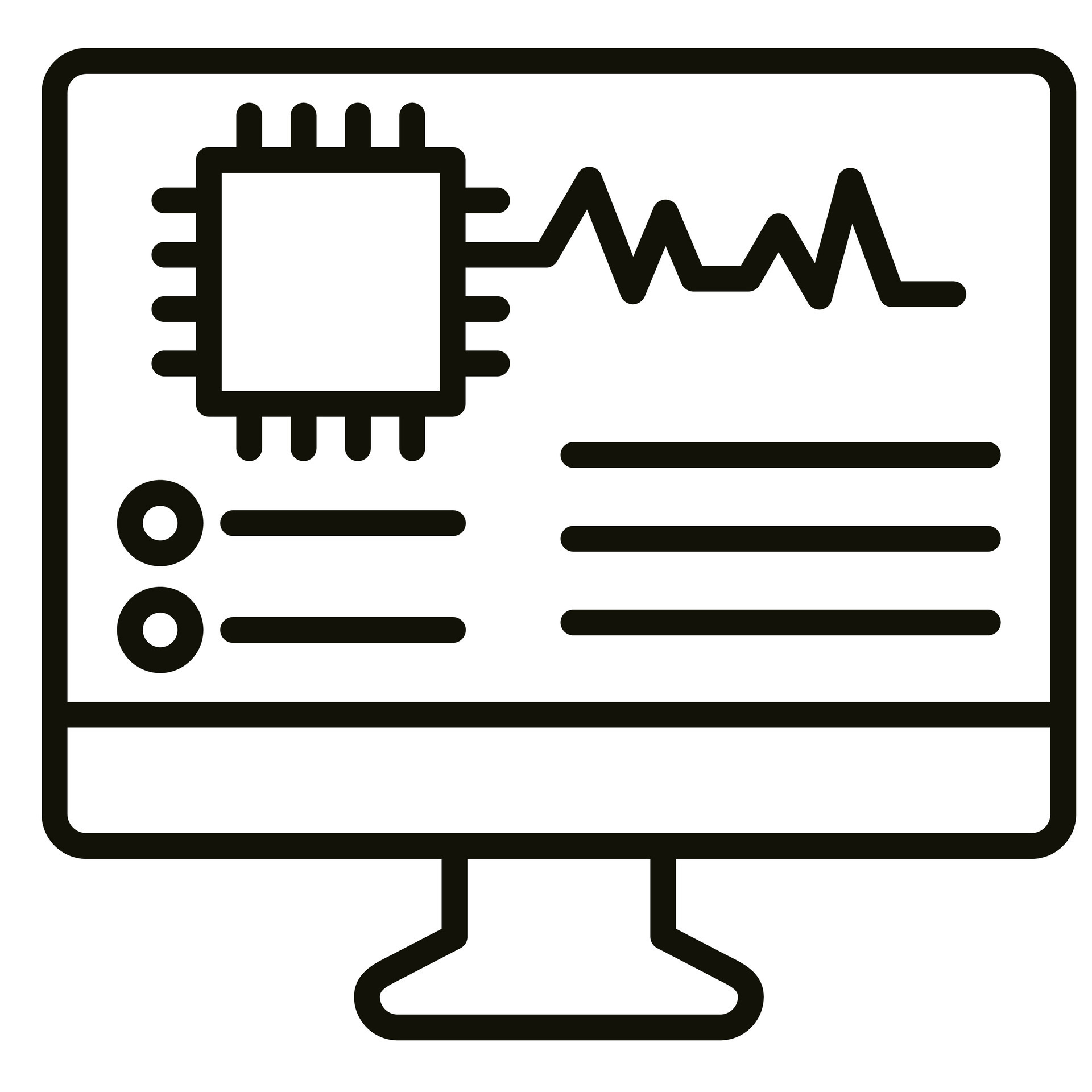 Network Monitoring Icon Line Vector Illustration 39885541 Vector Art At