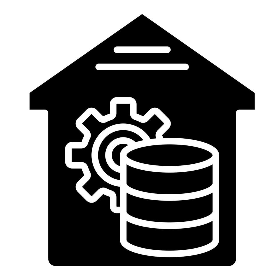 Data Warehouse icon line vector illustration 39885776 Vector Art at ...