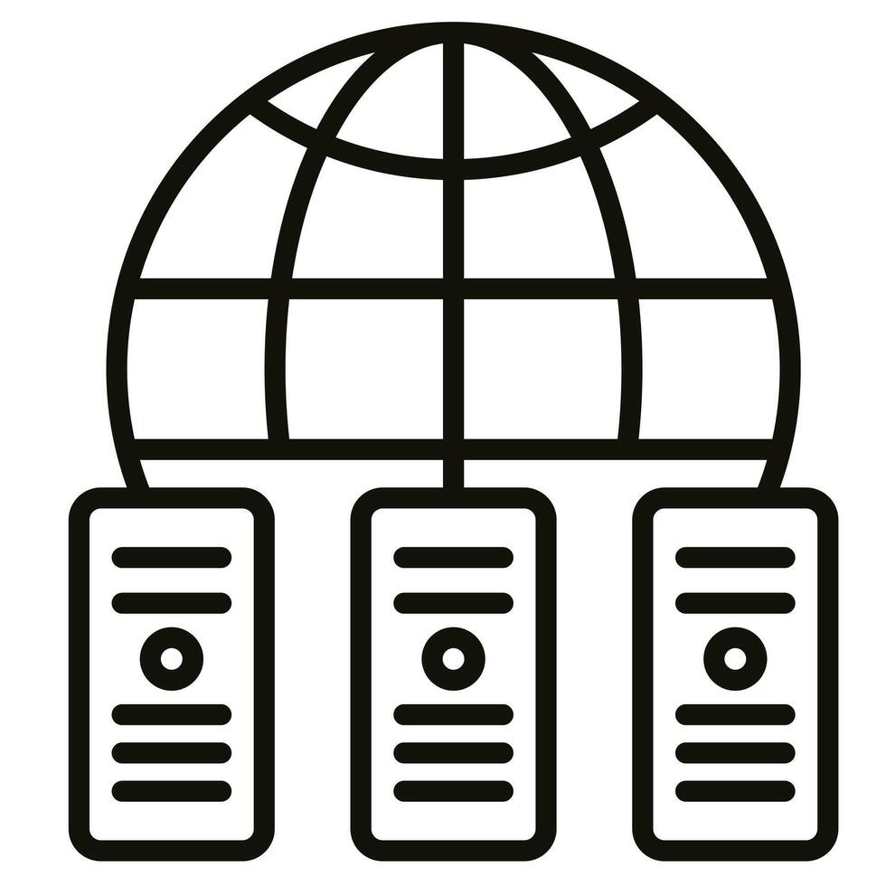 Colocation icon line vector illustration 39885906 Vector Art at Vecteezy