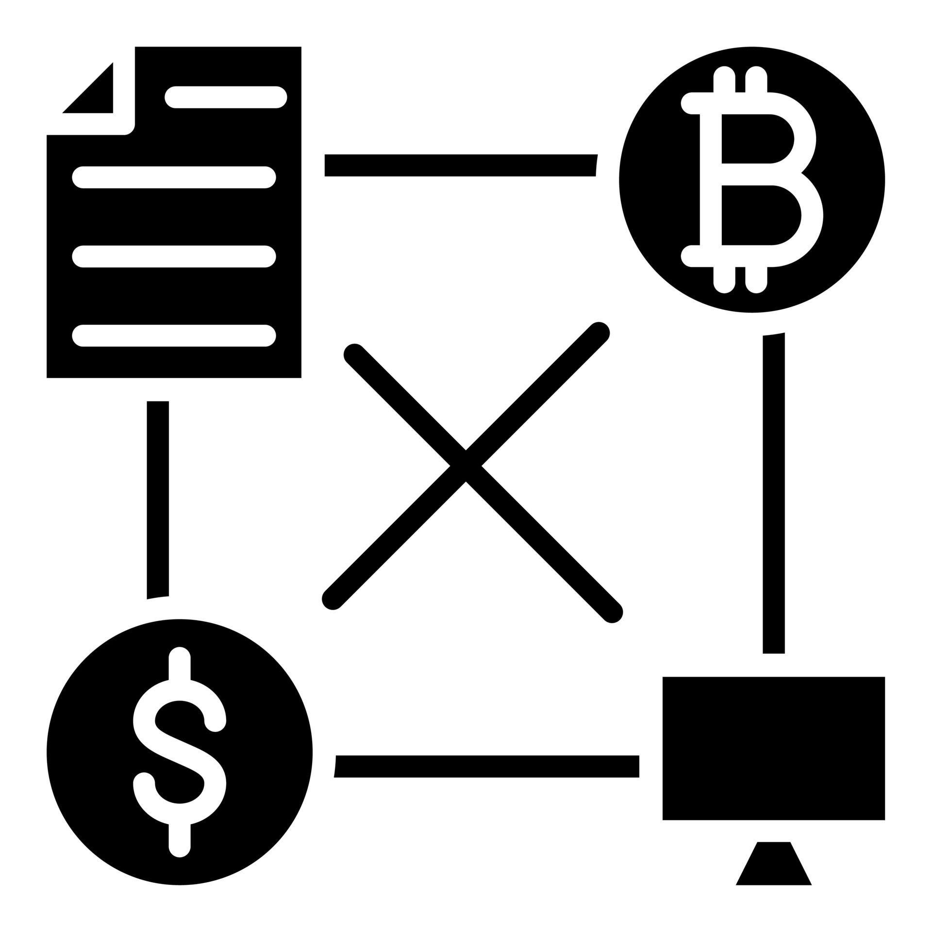 Distributed Ledger Icon Line Vector Illustration 39885997 Vector Art At Vecteezy