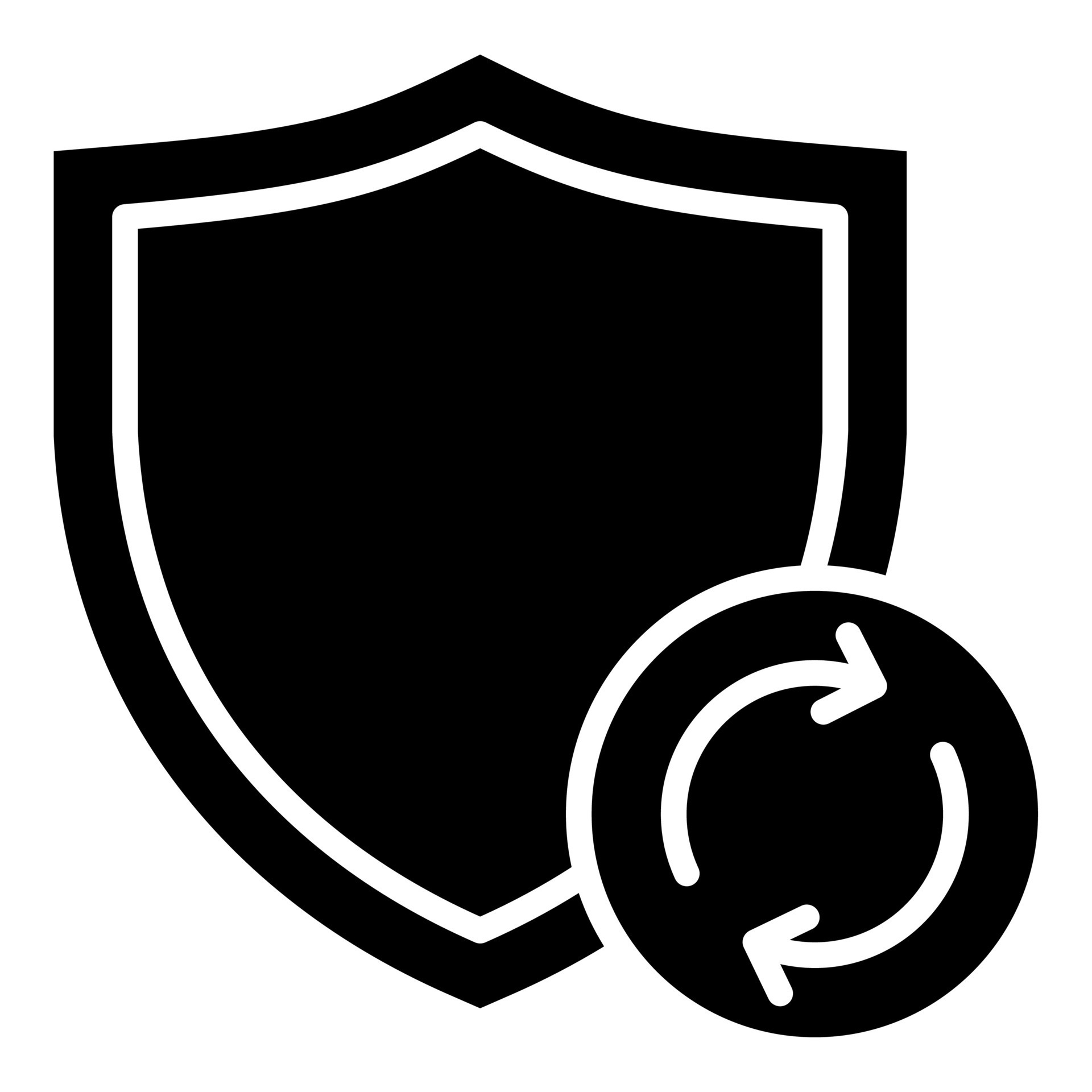 Security Updates Icon Line Vector Illustration 39886010 Vector Art At