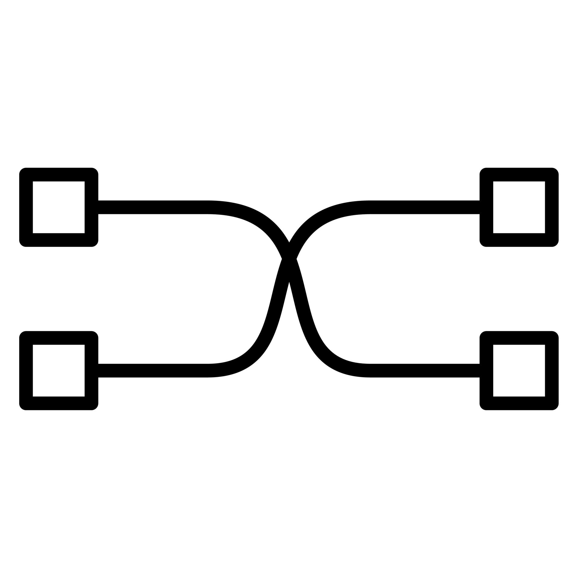 Data Mapping Icon Line Vector Illustration 39886054 Vector Art At Vecteezy
