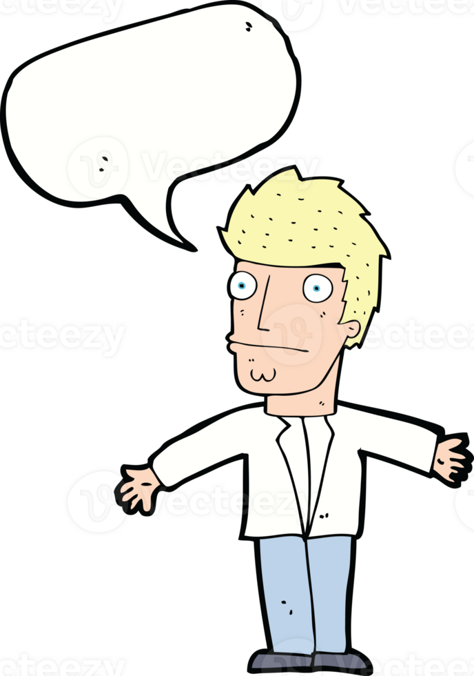 cartoon confused man with speech bubble 39887973 PNG cartoon confused man with speech bubble 39887973 PNG