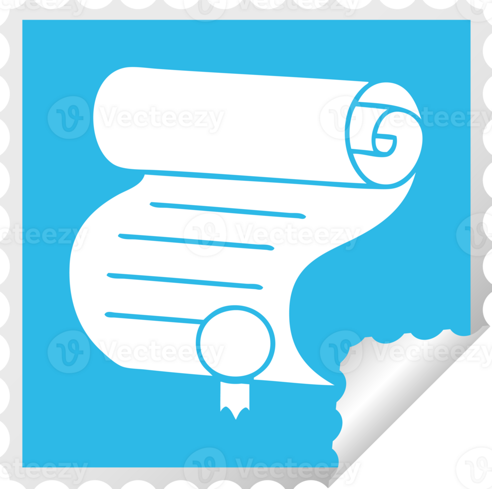 square peeling sticker cartoon important document 39912351 PNG square peeling sticker cartoon important document 39912351 PNG