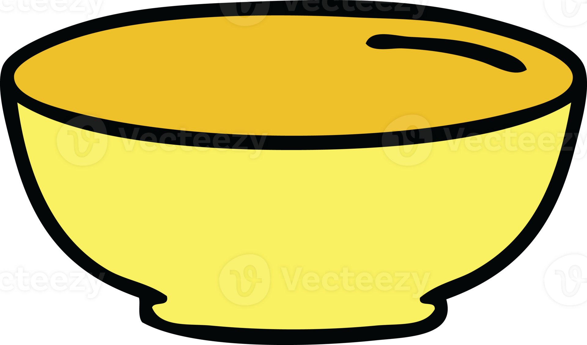 quirky hand drawn cartoon bowl 39913704 PNG