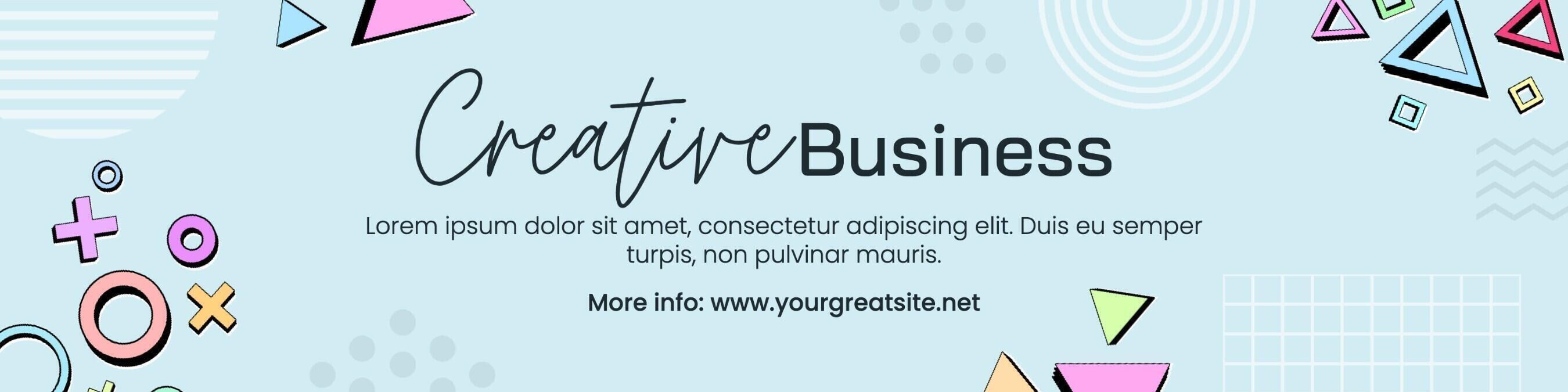 Creative Business Linkedin Banner 39926070 Template