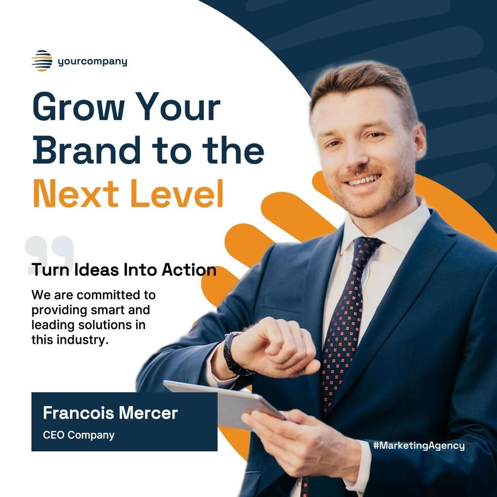 Business Company Introduce LinkedIn Post 39926386 Template