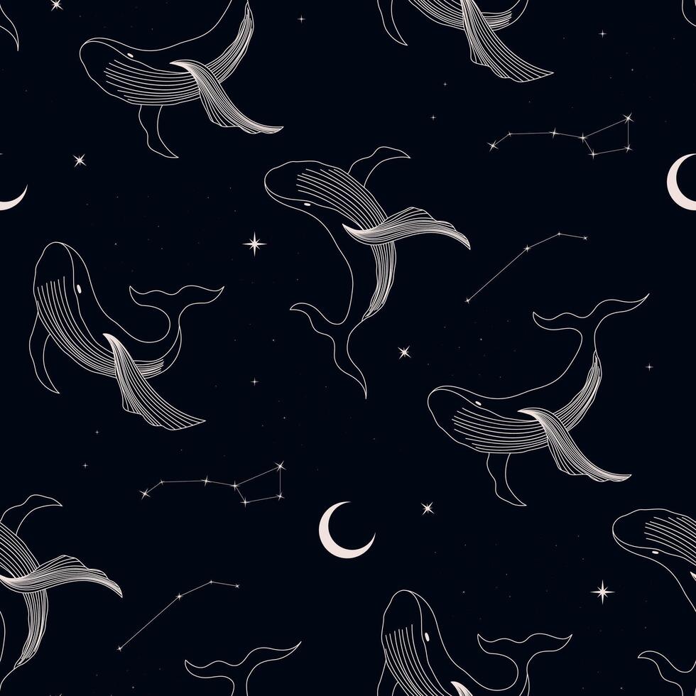 magic celestial pattern 39939463 Vector Art at Vecteezy
