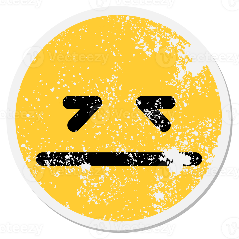 Simple Tired Face Circle 39943584 Png