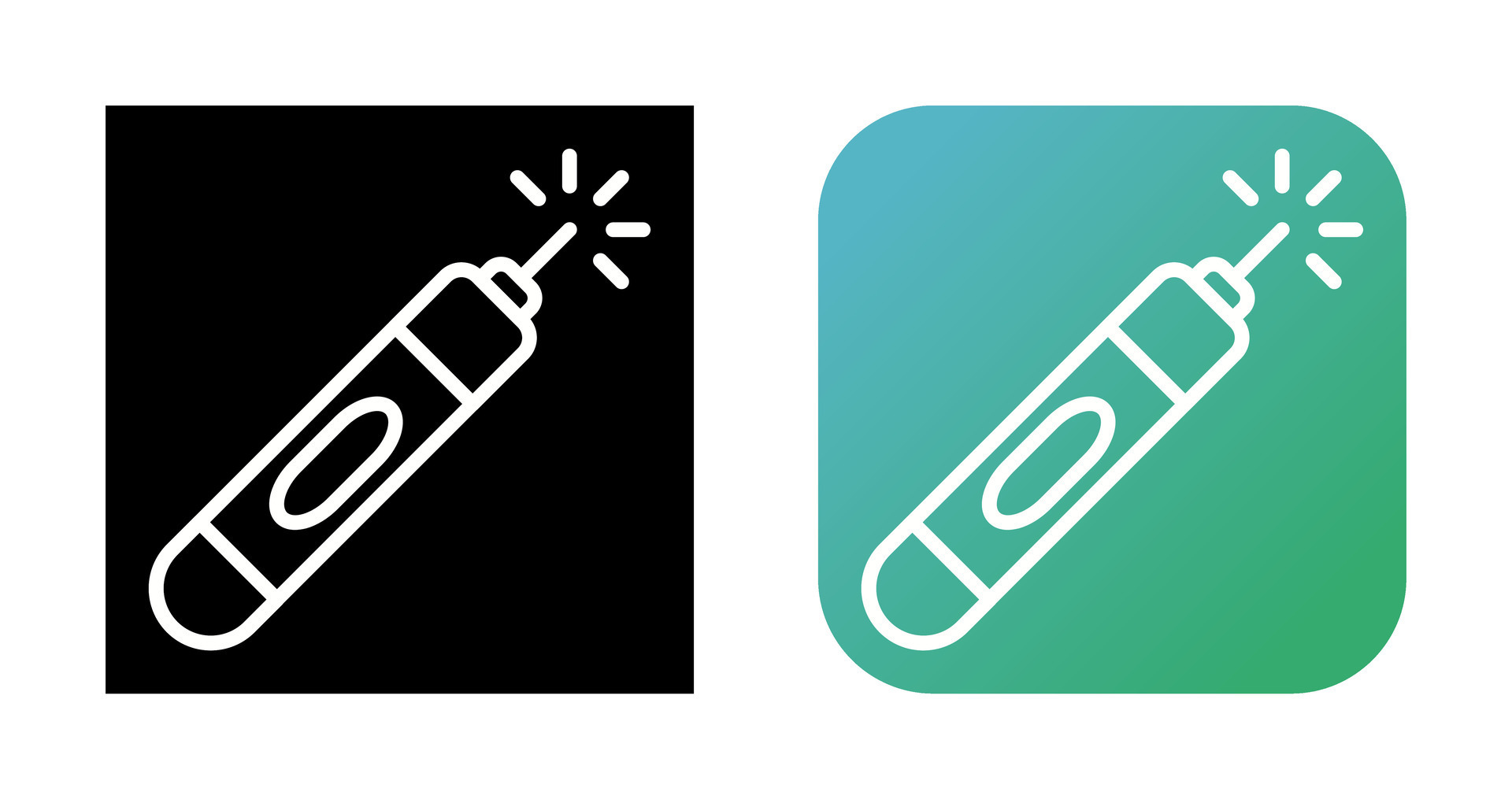 Laser Pointer Vector Icon 39957893 Vector Art at Vecteezy