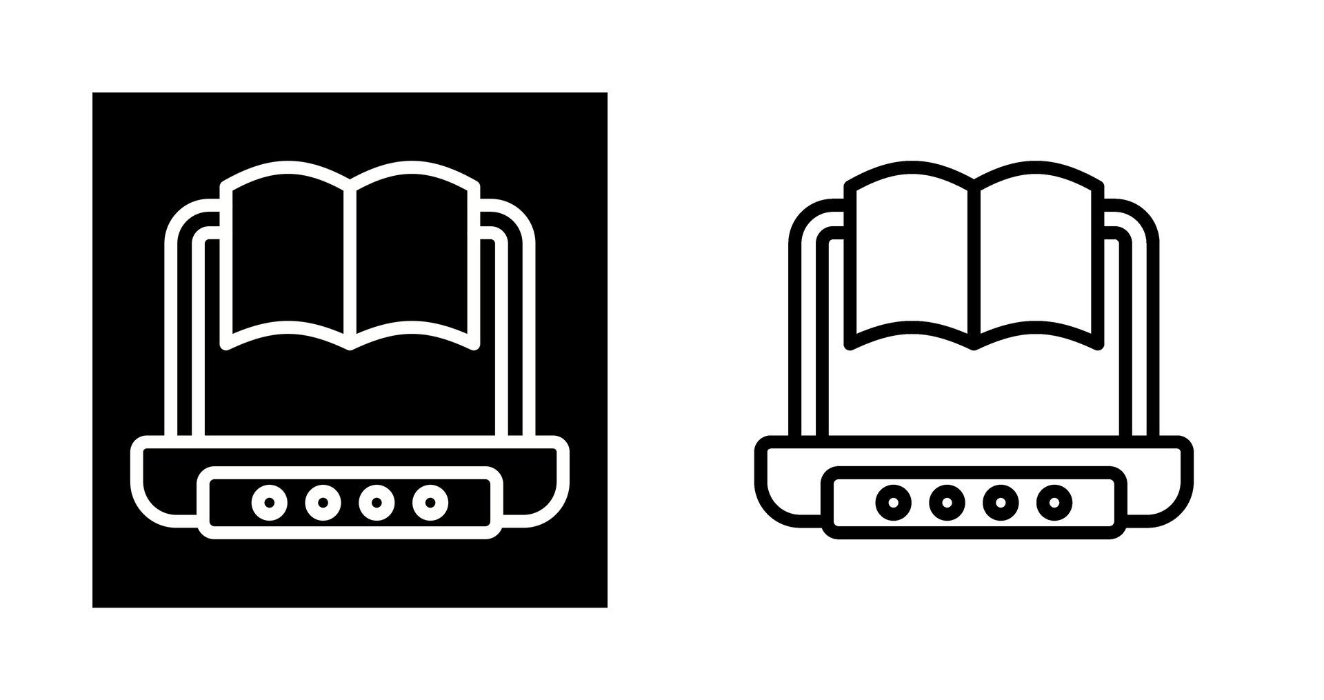 Manual Book Vector Icon 39959819 Vector Art At Vecteezy