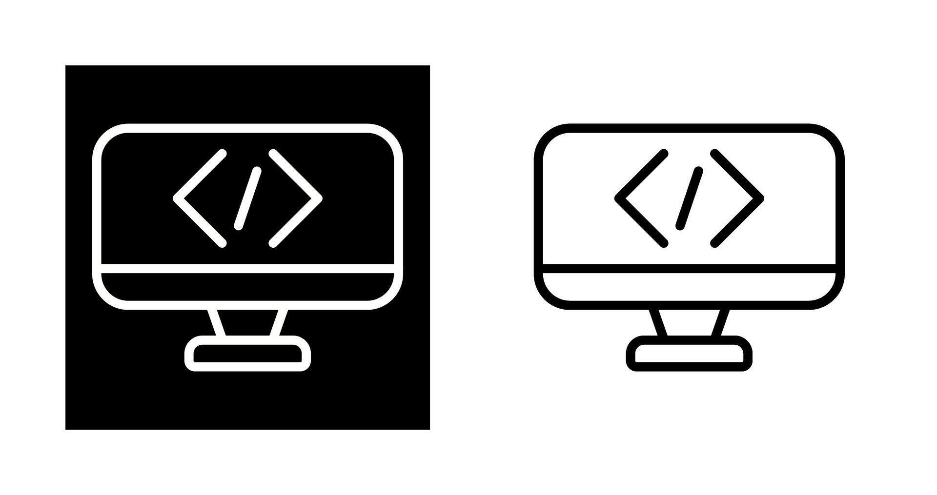 Coding Vector Icon 39960140 Vector Art at Vecteezy