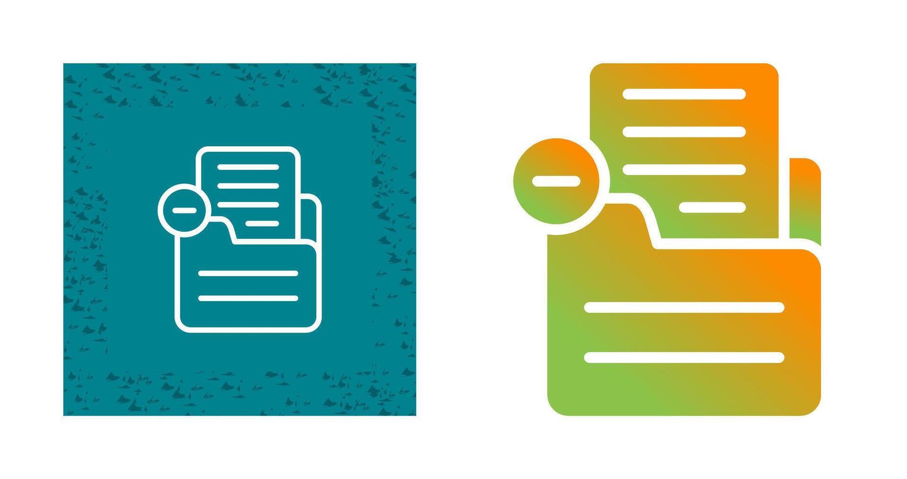 Document Remove Vector Icon 39963650 Vector Art at Vecteezy