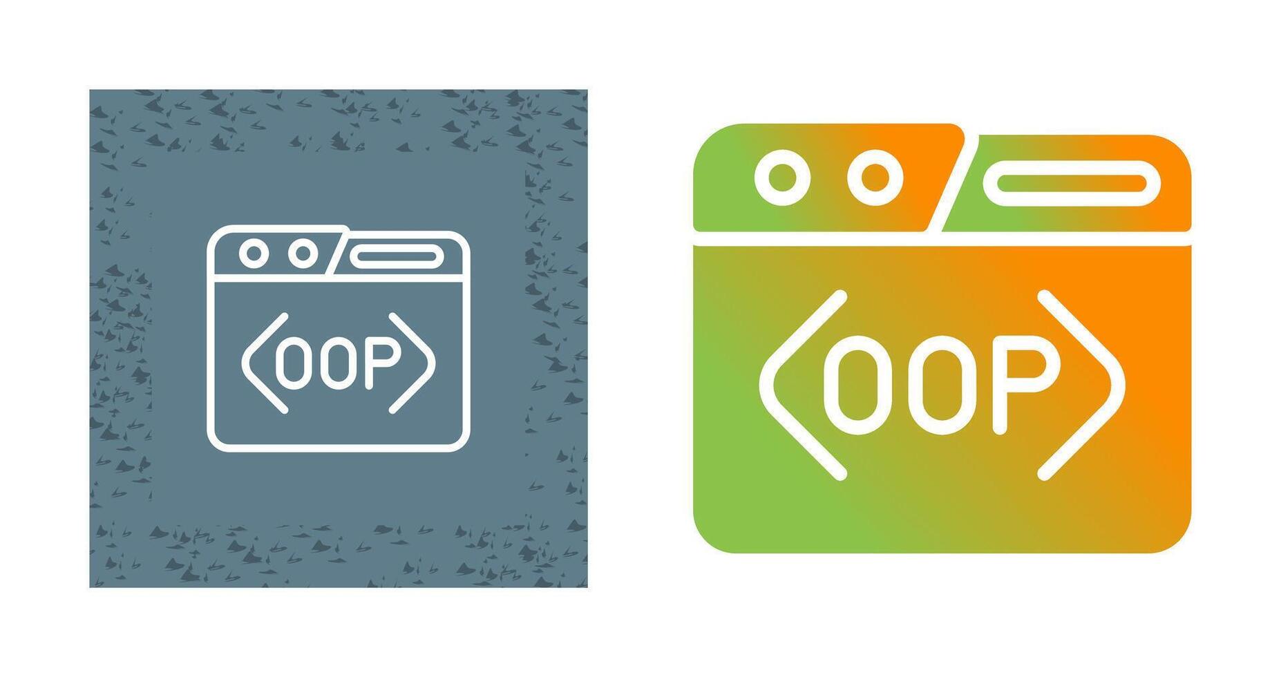 OOP Vector Icon 39963928 Vector Art at Vecteezy