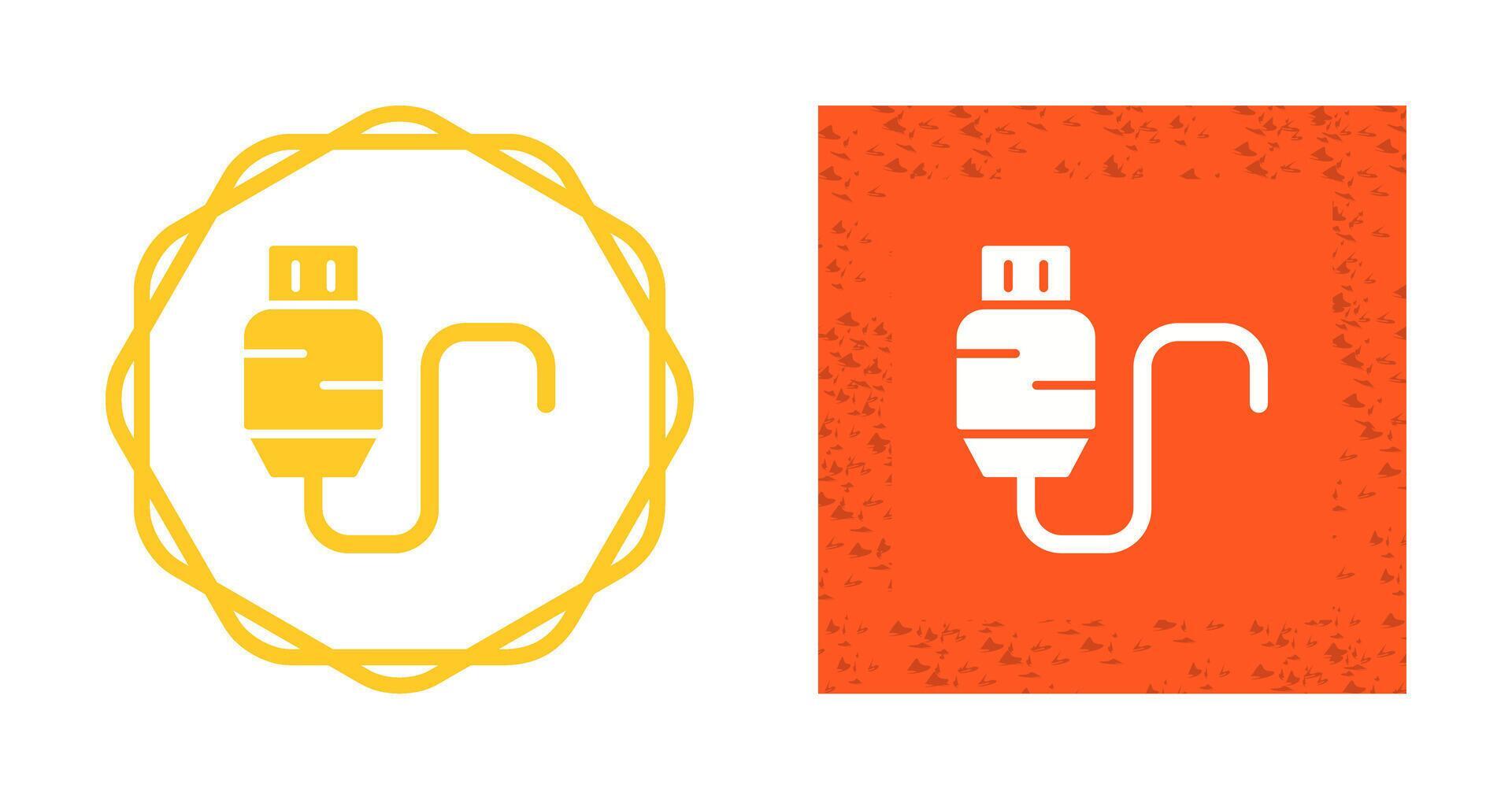 Usb Cable Vector Icon 39978499 Vector Art At Vecteezy