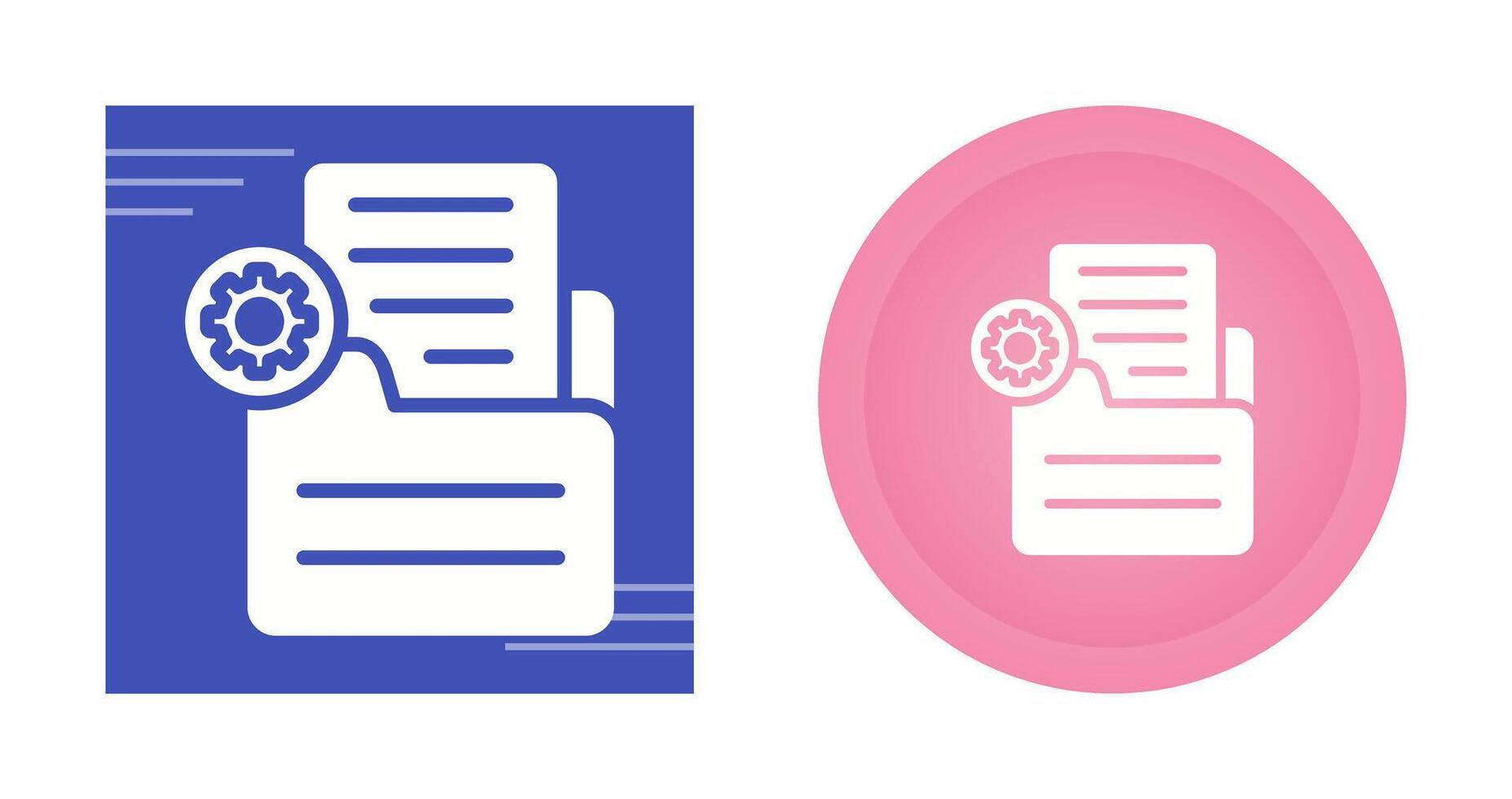 Document Settings Vector Icon 39982825 Vector Art at Vecteezy