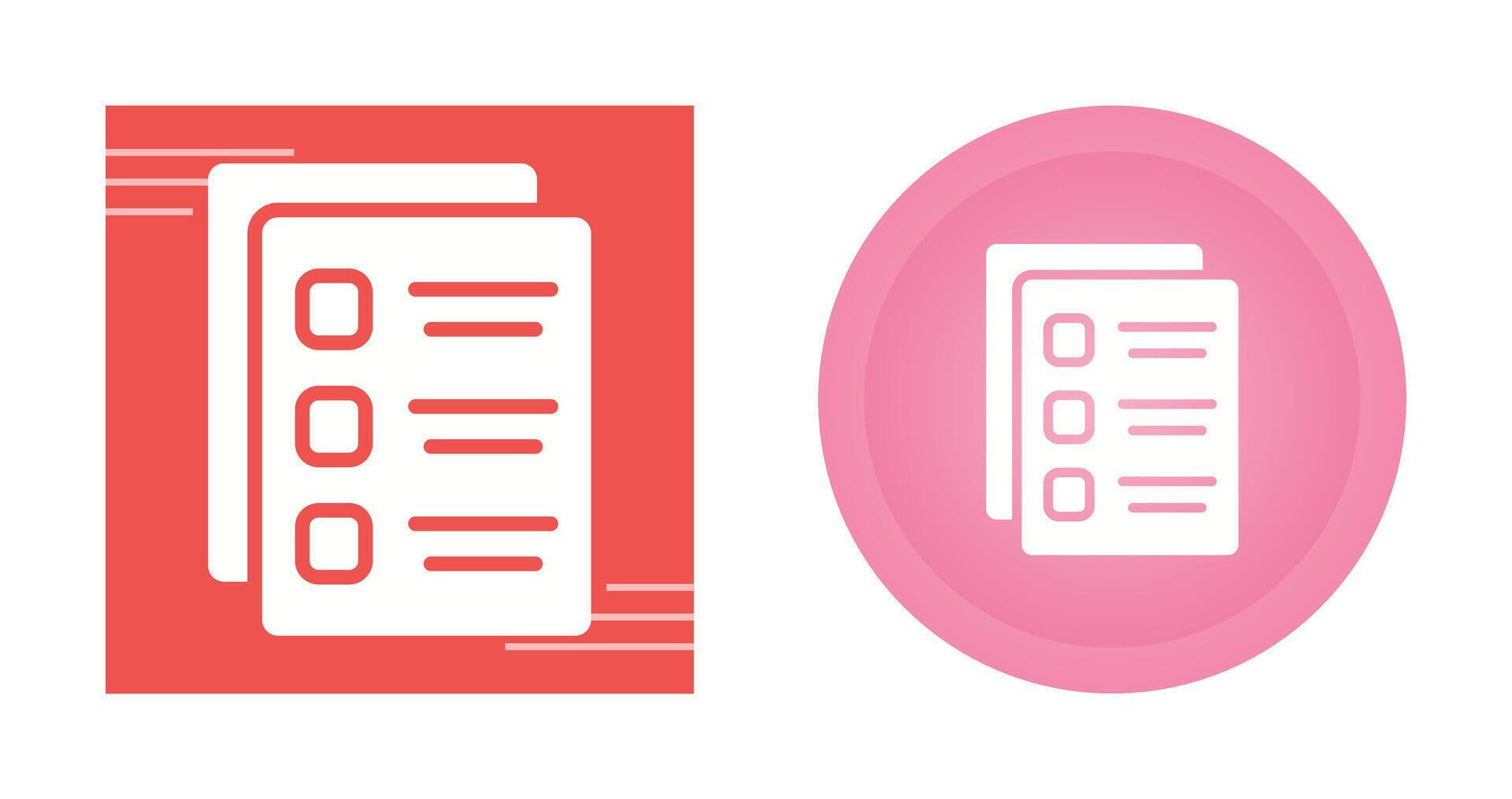 Document Bullets Vector Icon 39982856 Vector Art at Vecteezy