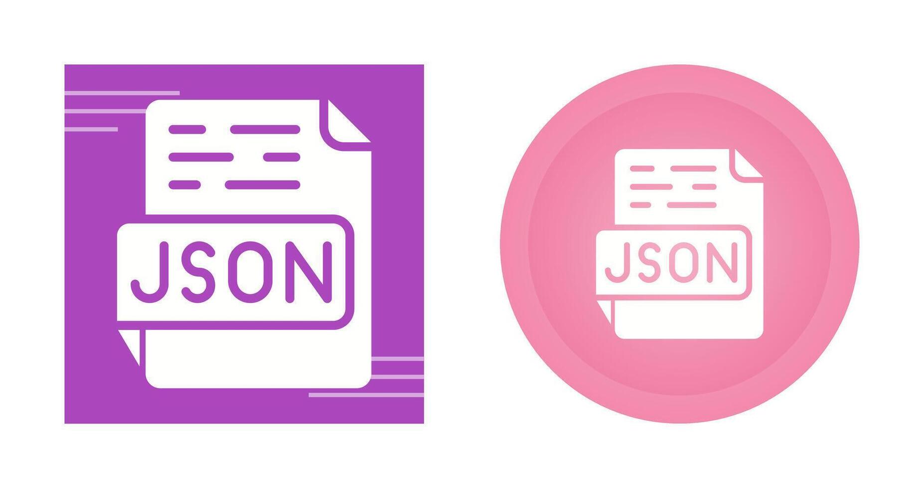 JSON Vector Icon 39983672 Vector Art at Vecteezy