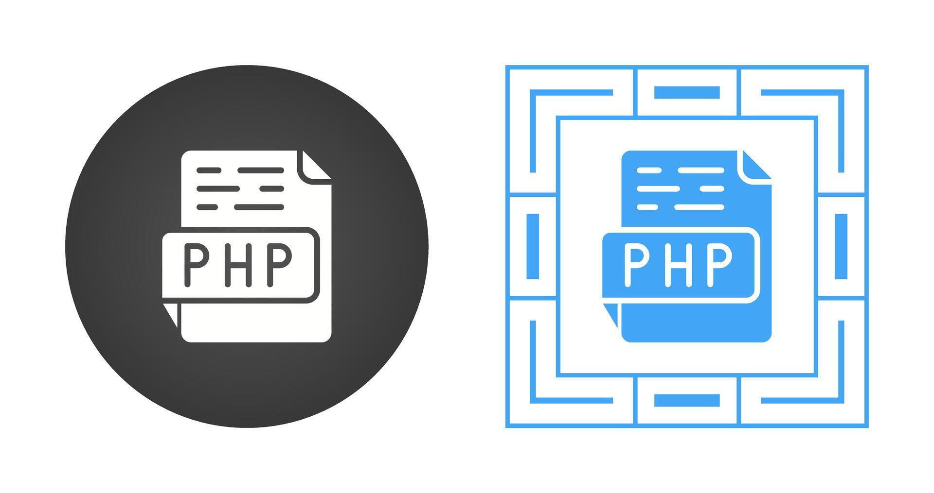 PHP Vector Icon 39989004 Vector Art at Vecteezy