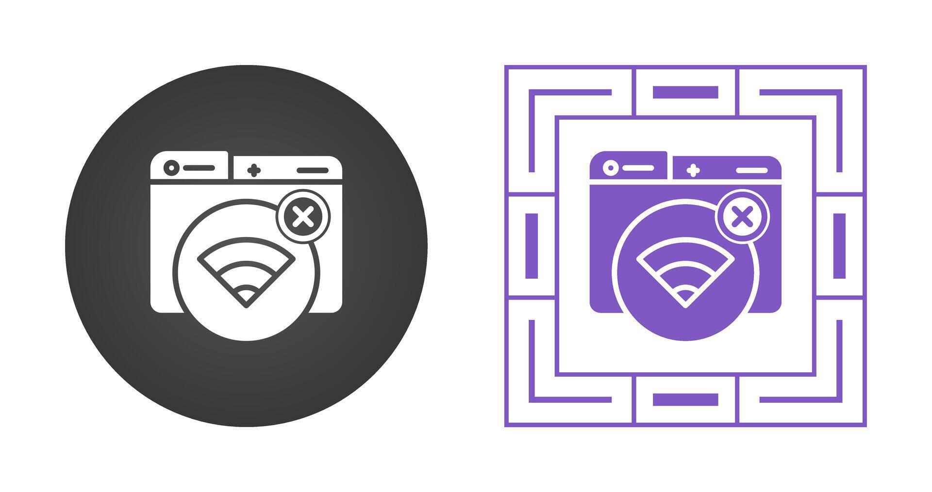 Connection Error Vector Icon 39990312 Vector Art at Vecteezy