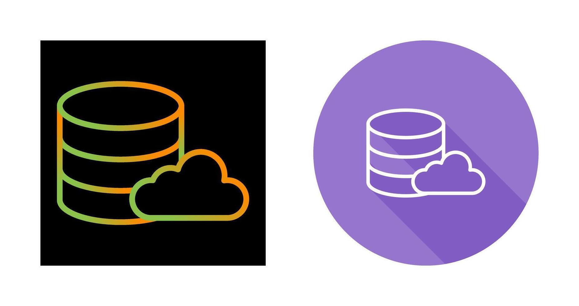 Cloud Database Vector Icon 39991927 Vector Art at Vecteezy