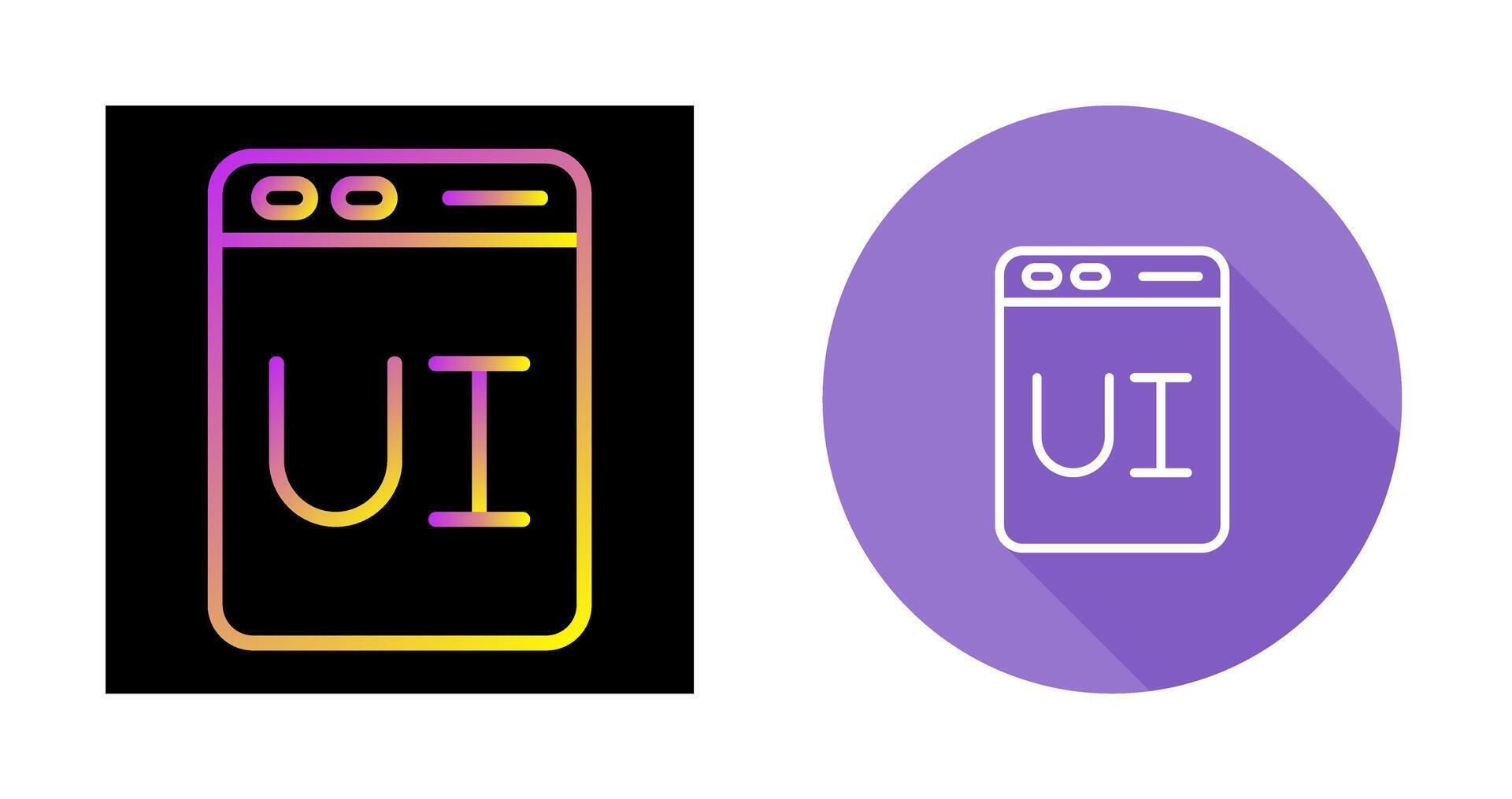 User Interface Design Vector Icon 39992404 Vector Art at Vecteezy