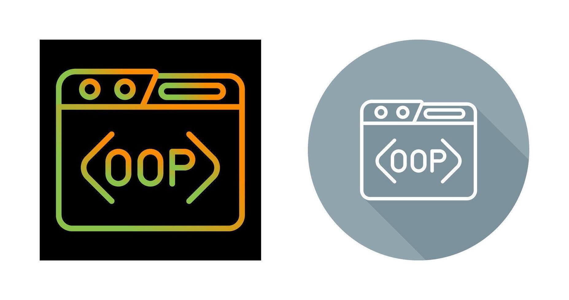 OOP Vector Icon 39992540 Vector Art at Vecteezy