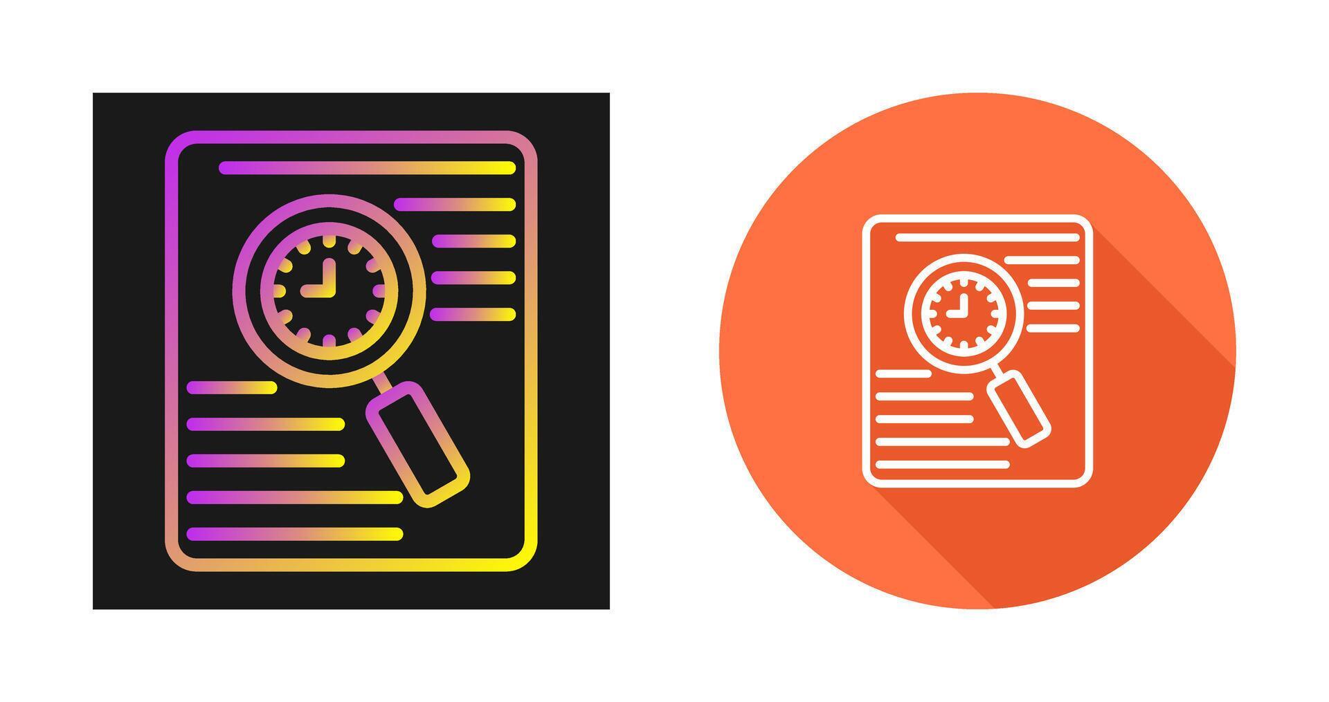 Document Tracking Vector Icon 39993674 Vector Art at Vecteezy