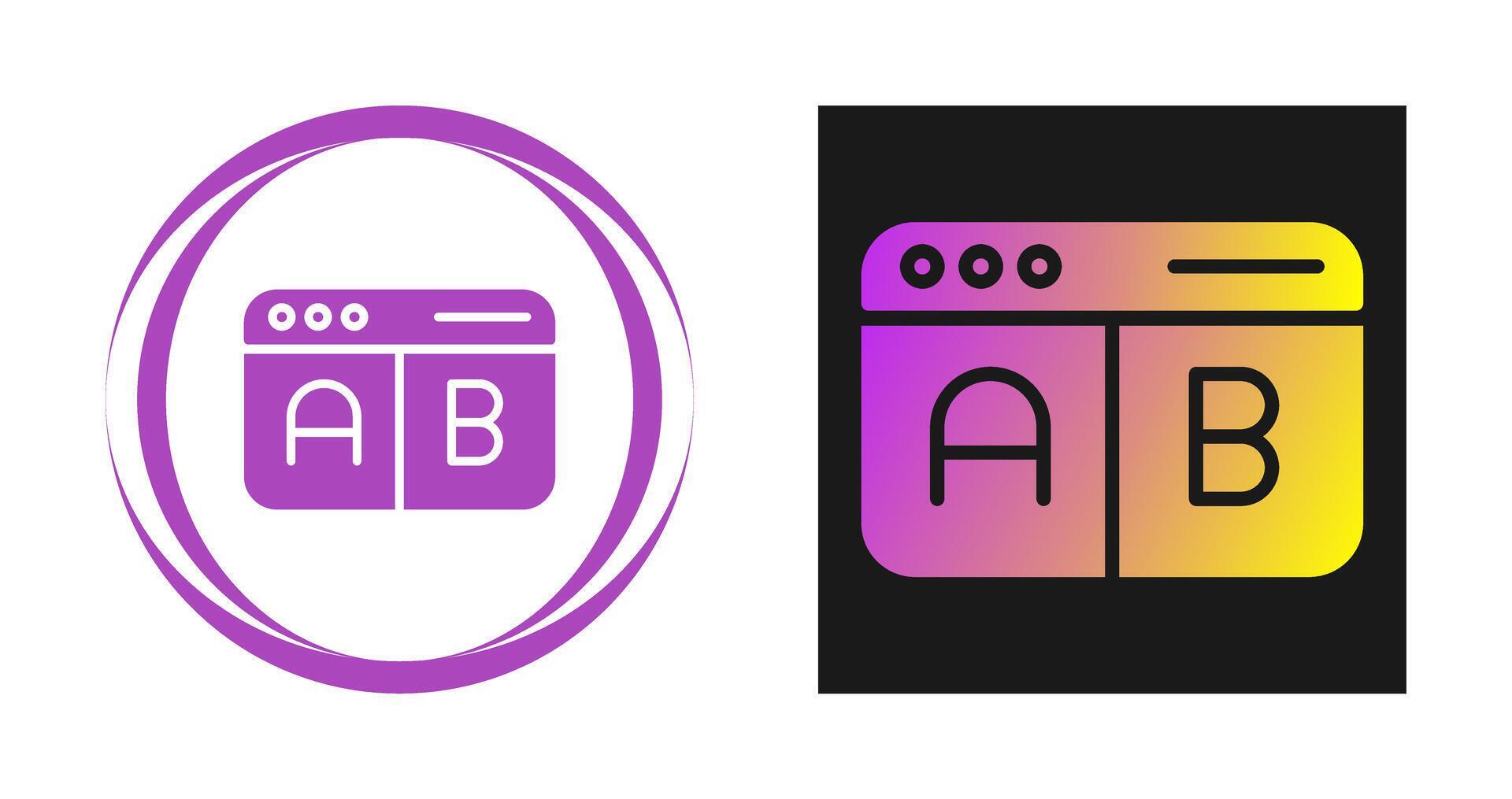 Multivariate Testing Vector Icon 39996789 Vector Art at Vecteezy