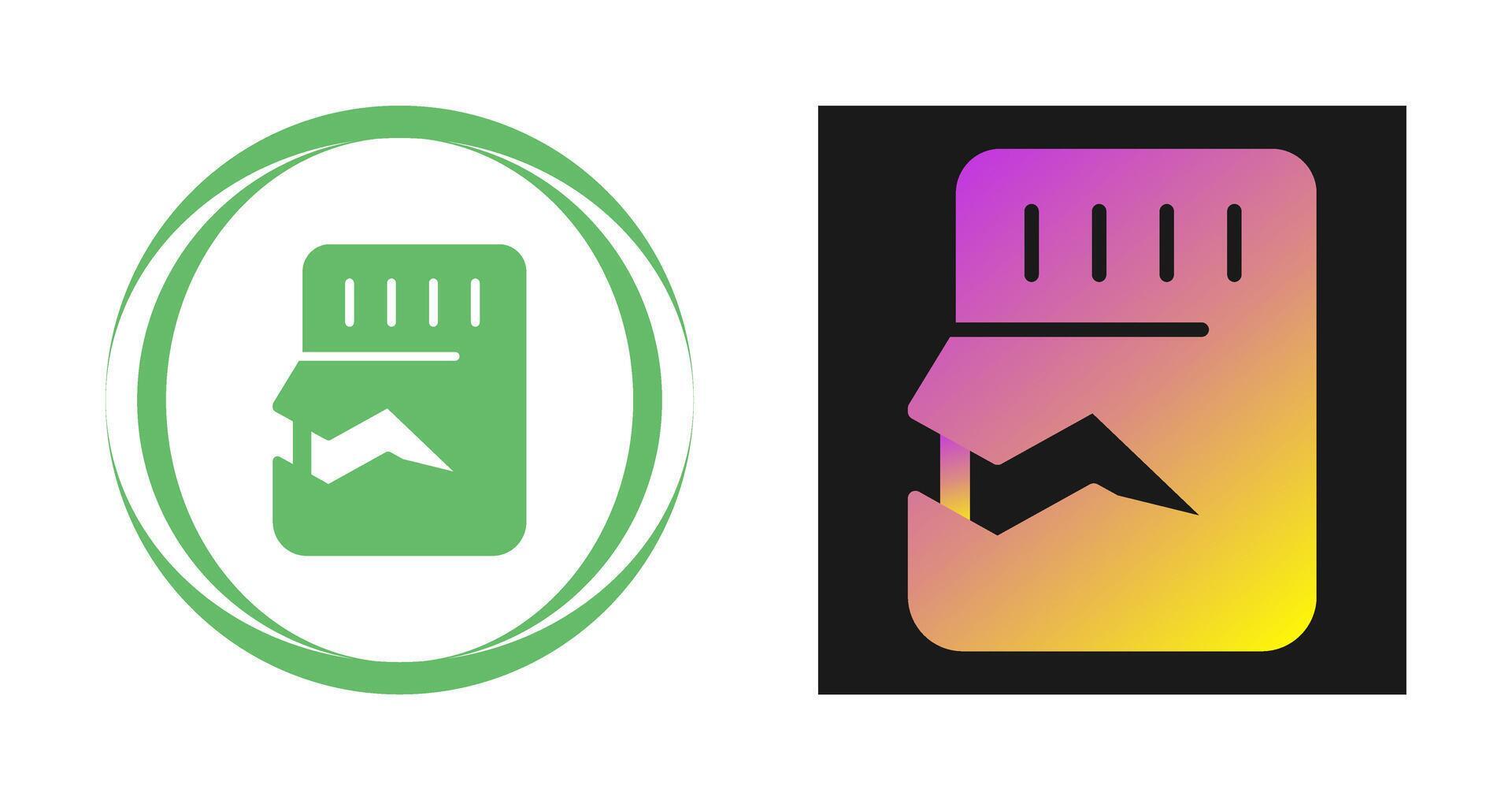 Sd Card Vector Icon 40000013 Vector Art At Vecteezy