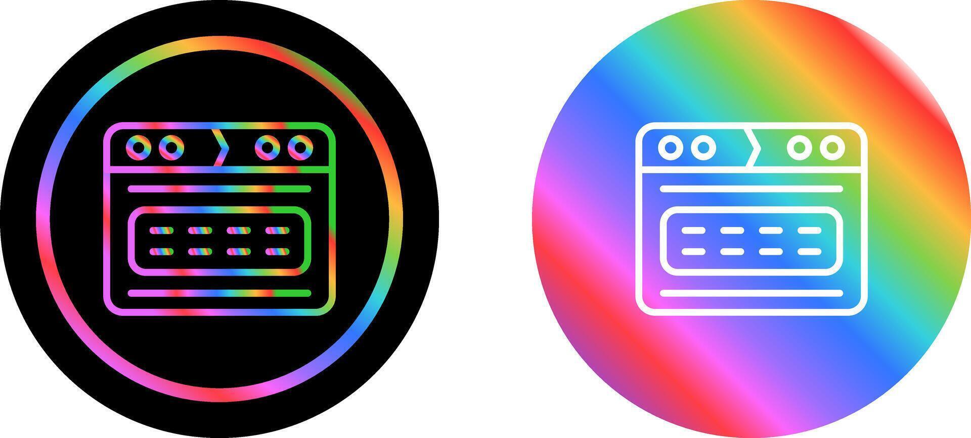 icono de vector de navegador 40004430 Vector en Vecteezy