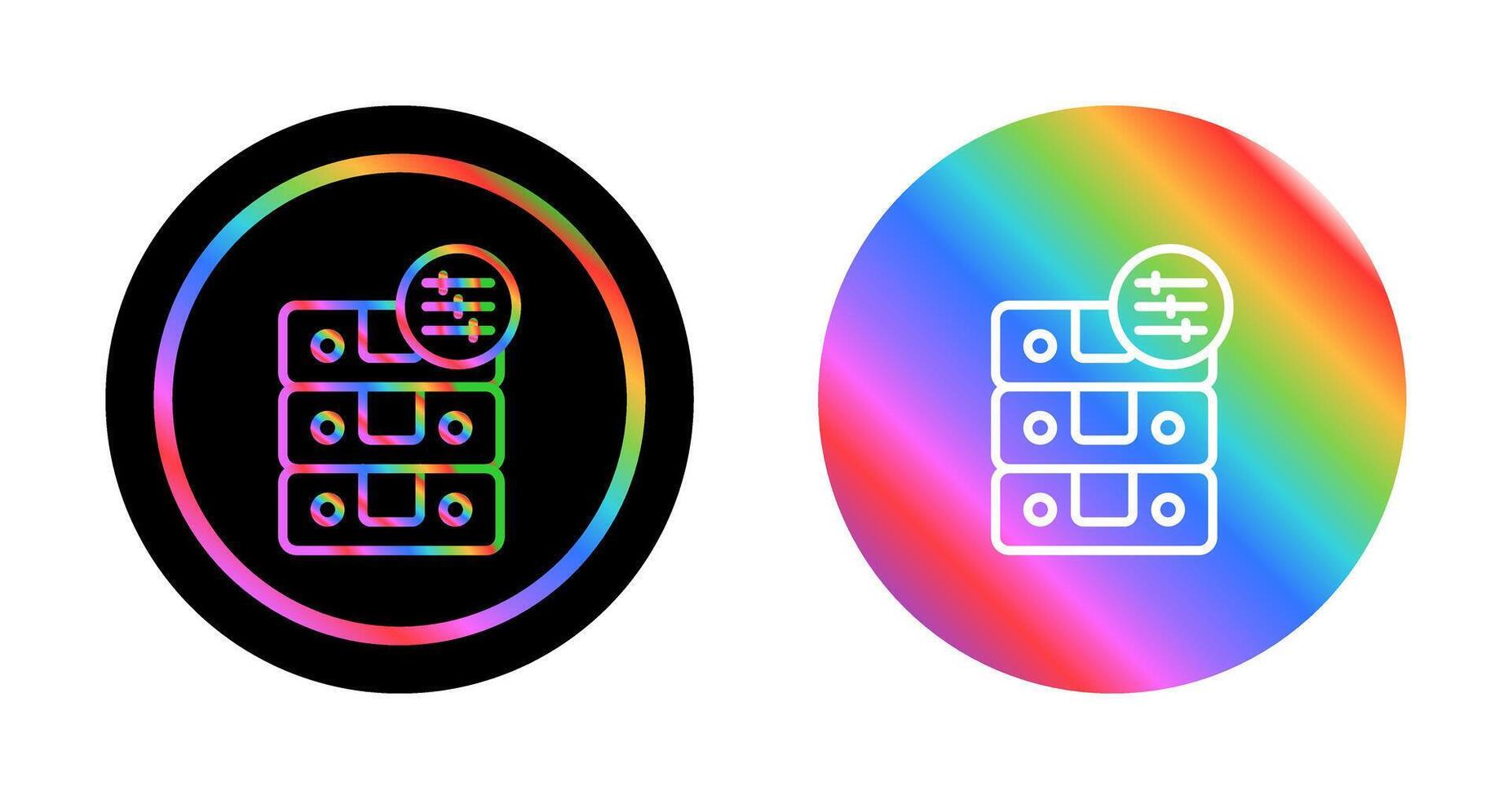 icono de vector de base de datos 40005279 Vector en Vecteezy