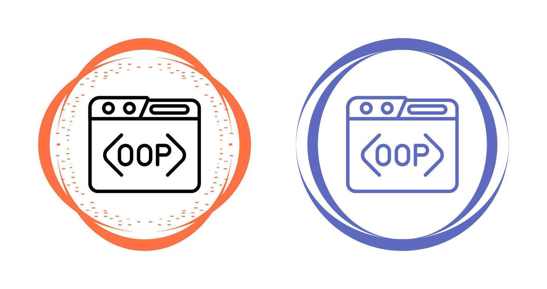 OOP Vector Icon 40007080 Vector Art at Vecteezy